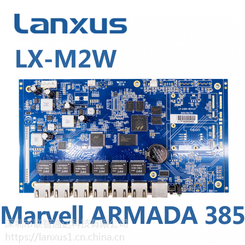 【Lanxus Marvell ARMADA 385(88E6820)主板 多网口路由器网关主板 原厂图片】Lanxus Marvell ARMADA 385(88E6820)主板 多网口路由 ...