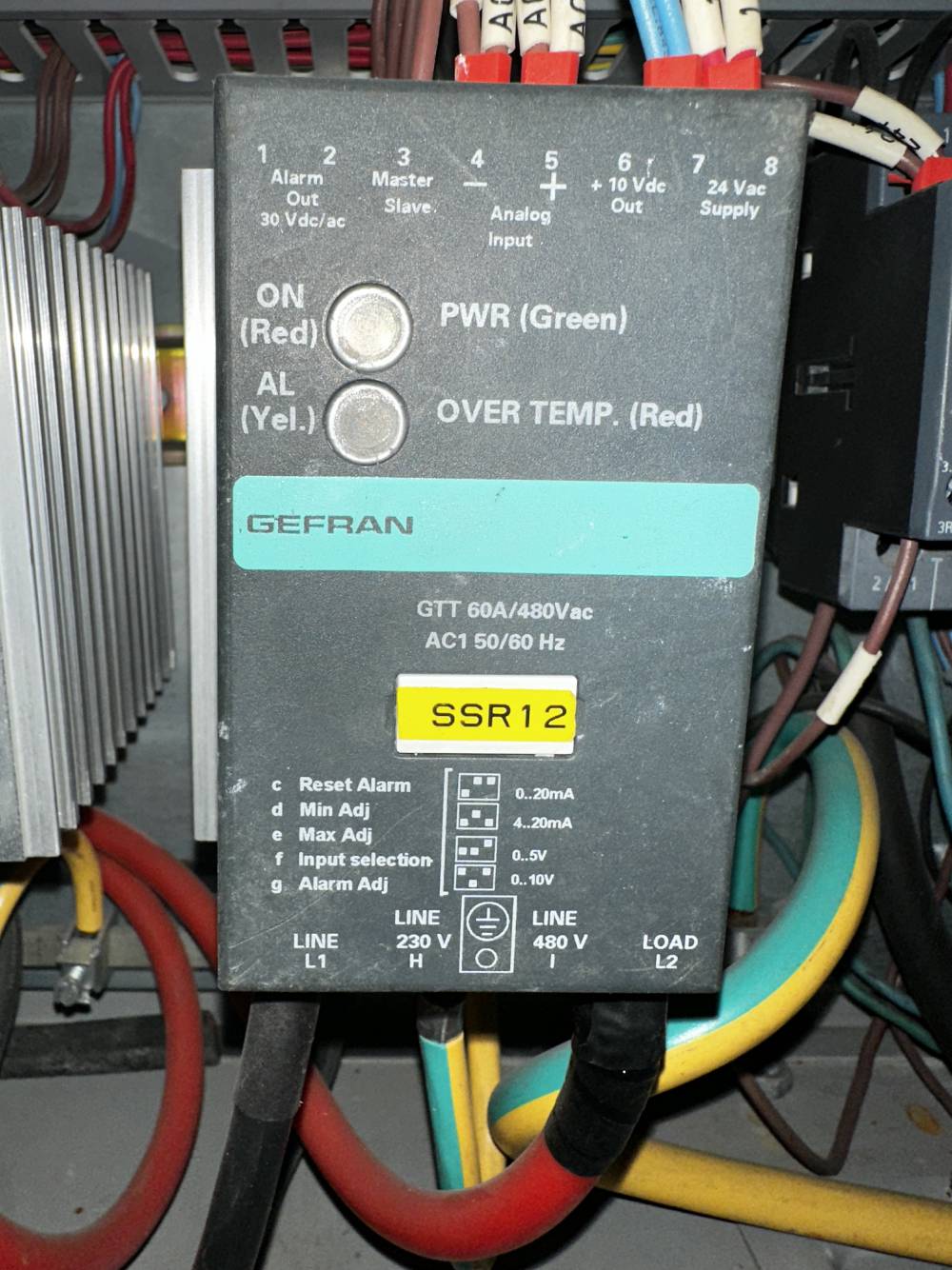 【杰佛伦GEFRAN调功器GTT 60-480-1 GTT 60/480-0固态继电器图片】杰佛伦GEFRAN调功器GTT 60-480-1 ...