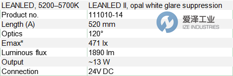 LED2WORK灯管111010-14111010-14-阿仪网
