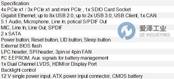 CONGATEC电路板CONGA-QEVAL/QSEVEN 2.0CONGA-QEVAL/QSEVEN 2.0-阿仪网