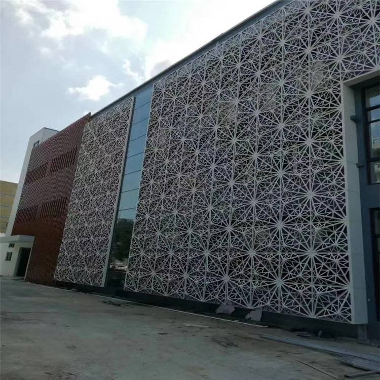 钻石面铝单板 三角形铝单板 酒店造型幕墙铝单板 深圳崇匠定制