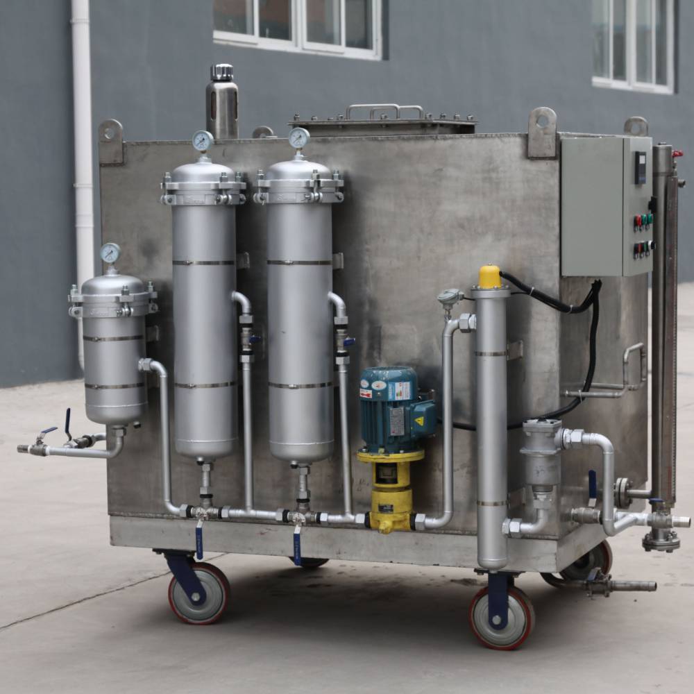 河超 小型可移动式滤油车高精度多级过滤滤油机 - 仪器交易网