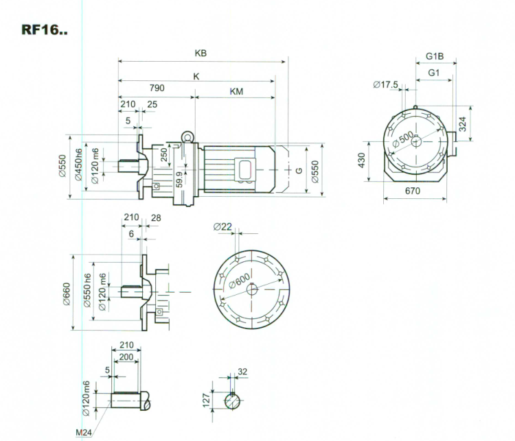 同轴式RF167斜齿轮硬齿面减速机 法兰轴伸式安装减速电机价格、电话、图片