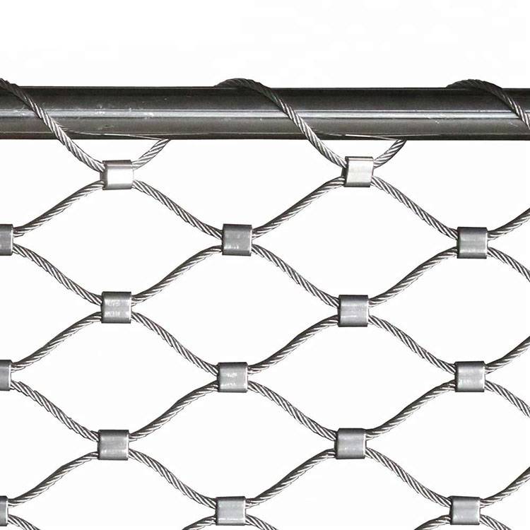山西运城不锈钢绳网在哪里买的316不锈钢绳网屋顶瓦片不锈钢防坠网价格 - 推发网