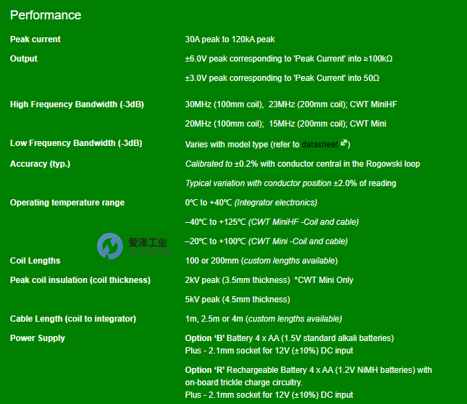 PEM探头CWT MiniHF 3 200mmCWT MiniHF 3 200mm-阿仪网