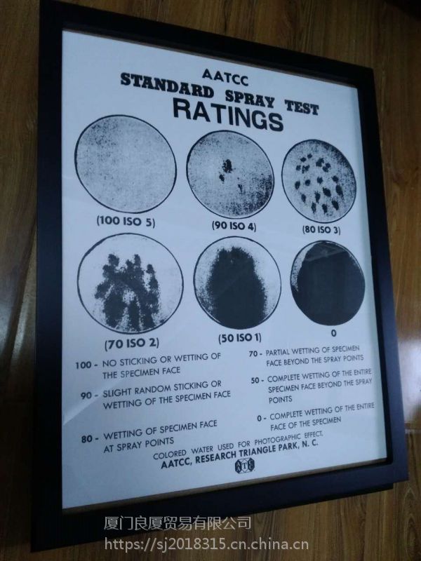 【AATCC喷淋等级表 AATCC泼水度评级卡 沾水度评审图卡图片】AATCC喷淋等级表 AATCC泼水度评级卡 沾水度评审图卡图片大全 ...