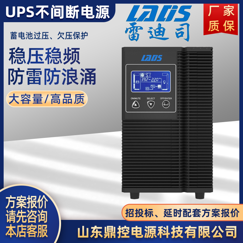 LADS雷迪司UPS不间断电源LM30U-80K-供应商网