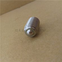 【不锈钢重载螺纹M6 EH 22051.0606定位柱带摩擦轴承的滚珠带一字槽】价格_厂家-供应商网