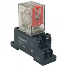 【霍尼韦尔中间继电器 CR-2C-DC24V(X) 小型Honeywell二开二闭 8脚底座图片】霍尼韦尔中间继电器 CR-2C-DC24V ...