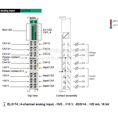【EL3174，德国倍福，Beckhoff，耦合器，端子，模块，热电偶模块，模拟量，数字量】价格_厂家 - 中国供应商