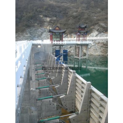 【四川乐山闸门厂家】雅安JHFB-6*3景观河道翻板闸坝销售价格|品牌:江河翻板价格 - 推发网