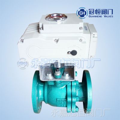 Q941H/Y-16C DN40 铸钢硬密封浮动式电动球阀 开关型 厂家直销价格 - 推发网