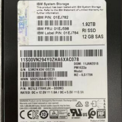 【01CX804 01EJ598 1.92T SAS SSD V5030 V7000存储柜固态硬盘】价格_厂家-供应商网
