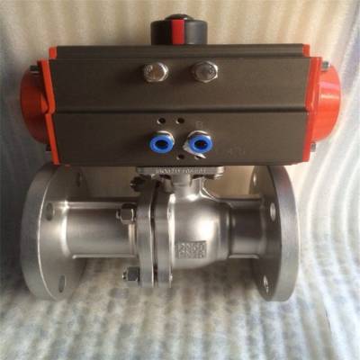 【双作用气动球阀 Q641F-10C DN25 WCB 铸钢软密封气动开关天然气球阀 Q641F】价格_厂家-供应商网