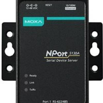Nport 5130a Moxa 1 Port Rs422485 Serial Ethernet Device