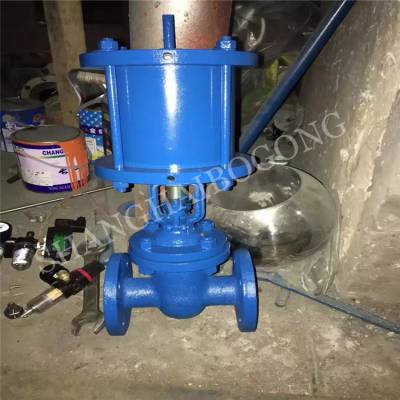 【Z641H-40C 铸钢气动法兰闸阀 DN125 气动切断闸阀】价格_厂家-供应商网