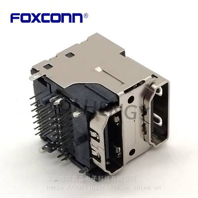 【Foxconn/富士康 双层HDMI母座高清接口A型38P QJ11191-DFB2-4H】价格_厂家-供应商网
