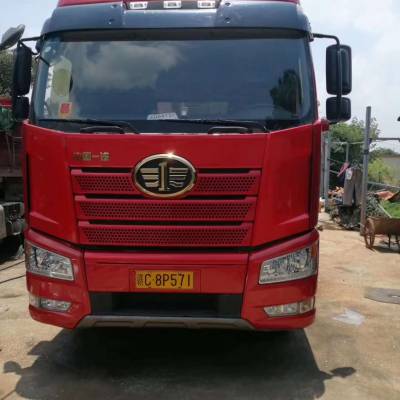 二手精品解放J6P460马力国五半挂车牵引车13高低仓栏板直板首付8万价格 - 推发网