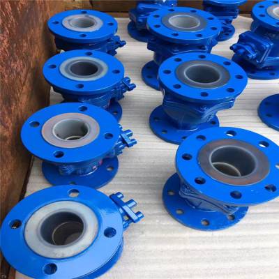 【厂家供应 Q41F46-16C Q41F4-16C 铸钢内衬四氟法兰球阀 DN32 防腐蚀球阀】价格_厂家-供应商网