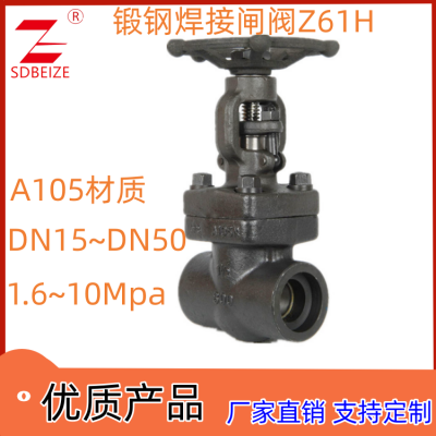 DN15 DN50 A105手动锻钢承插焊焊接闸阀 Z61H Z61Y价格 - 推发网