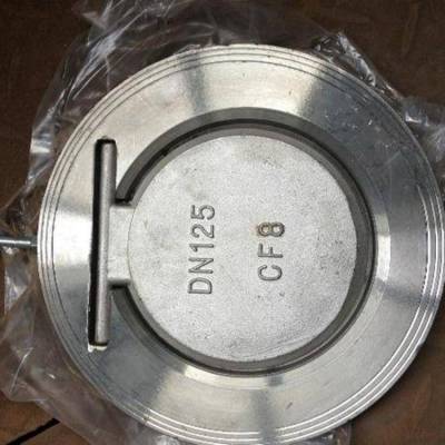 【H74H 对夹圆片式止回阀 H74H-16C 气体单向阀 超薄止回阀 单瓣止回阀 DN125】价格_厂家-供应商网