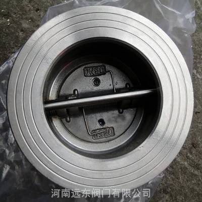 304对夹双瓣式软密封止回阀H76X-16P价格 - 推发网