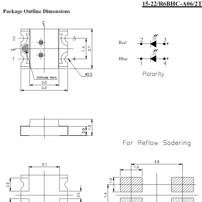 【供应15-225SURSYGC/S530-A3/E2/TR8(亿光)1206贴片红-黄绿双色灯】价格_厂家-供应商网