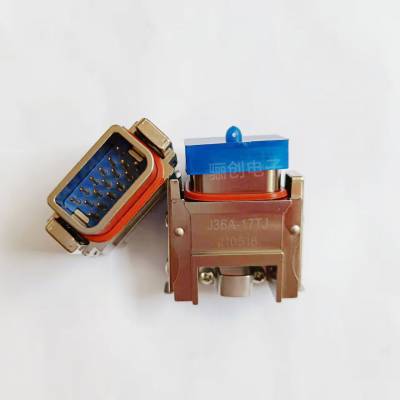 【矩形连接器 J36A-17TJ 17芯插头电源接插件 拍前咨询】价格_厂家-供应商网
