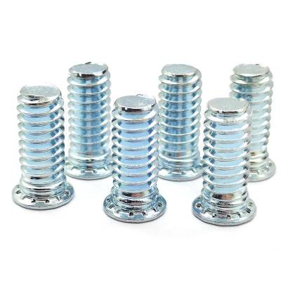 【提供电镀蓝锌碳钢压铆螺钉FH-M3-6/8/10/12/15/18/20/25】价格_厂家-供应商网