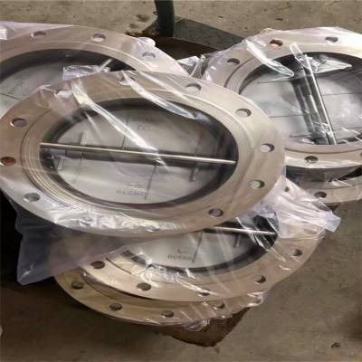 经销对夹蝶型软密封单向阀 H76X-16C DN350双瓣式对夹式止回阀价格 - 推发网