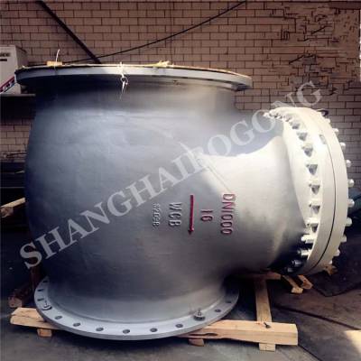 【H44H-16P DN500 不锈钢304大口径法兰蒸汽管道单向阀逆止阀 旋启式止回阀】价格_厂家-供应商网