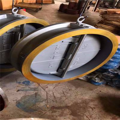 生产厂家对夹蝶型软密封止回阀单向阀 H76X-16C DN80碳钢不锈钢工业止回阀价格 - 推发网