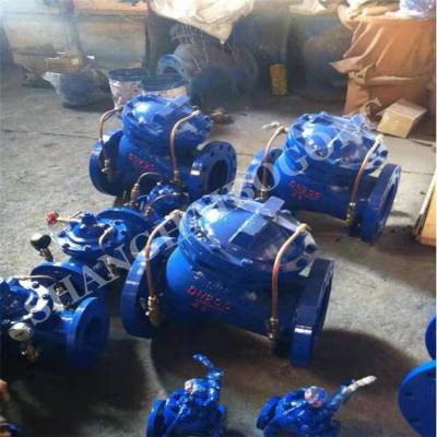 【厂家直供上海渤工YQ98001-16C DN125铸钢材质过滤活塞式水利控制阀 可调减压阀】价格_厂家-供应商网