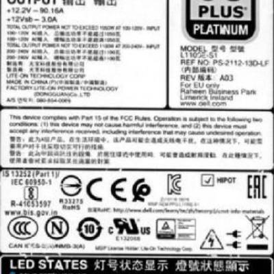 【0PR21C Y26KX D1100E-S0 DPS-1100BB B R820 DELL服务器电源】价格_厂家-供应商网