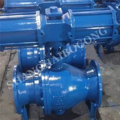 【上海渤工阀门 碳钢法兰连接卸灰球阀耐磨 Q47Y-25C DN100 手动卸灰球阀】价格_厂家-供应商网